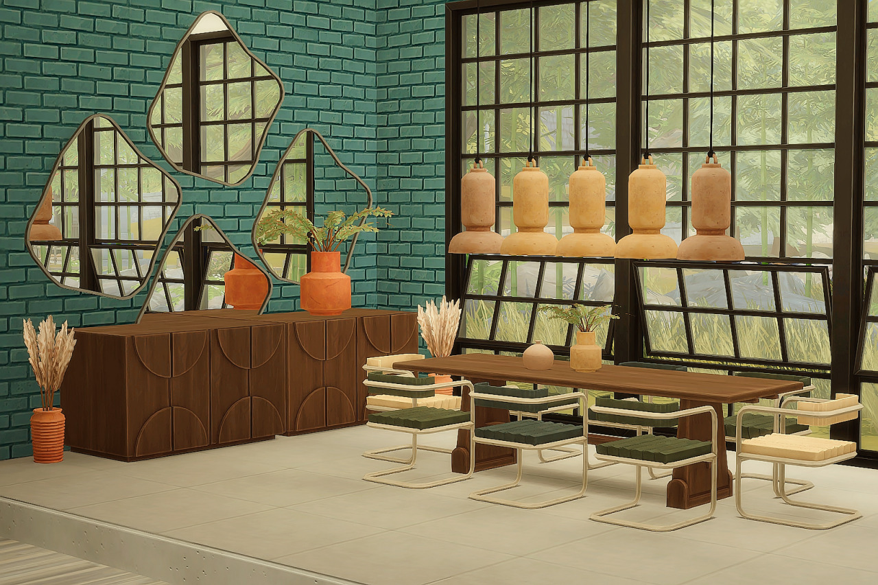 Blockhouse Dining - The Sims 4 Build / Buy - CurseForge