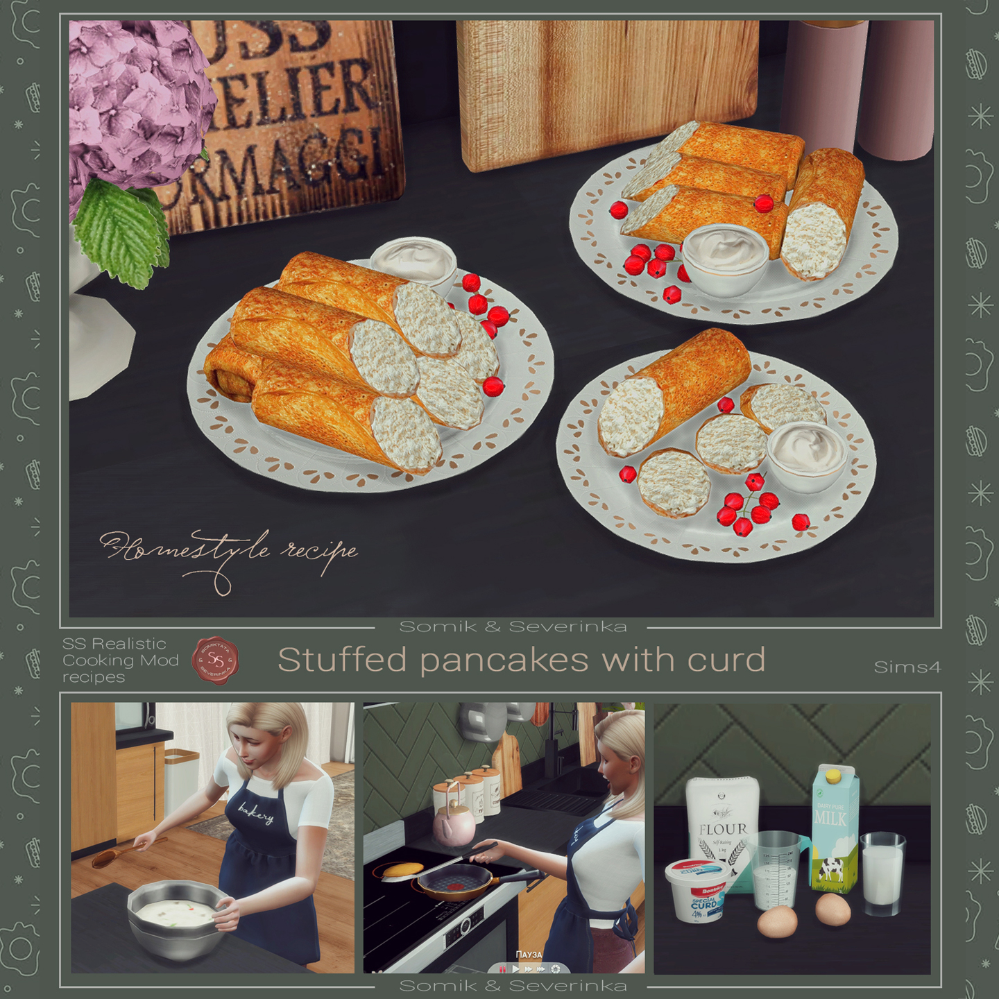 Pancakes Stuffed With Curd - The Sims 4 Mods - CurseForge