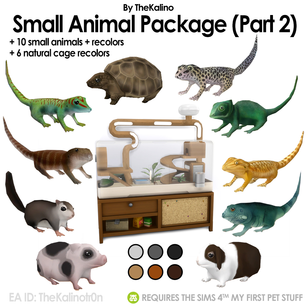 Small Animal Package Part 2 - The Sims 4 Build / Buy - CurseForge