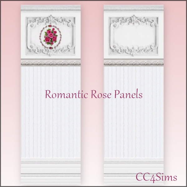 Romantic Rose Panels DV - The Sims 4 Build / Buy - CurseForge