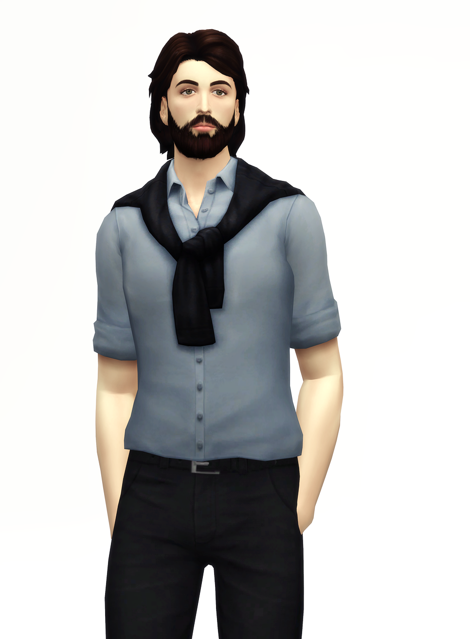 Preppy Shoulder Sweater 2017 - The Sims 4 Create a Sim - CurseForge