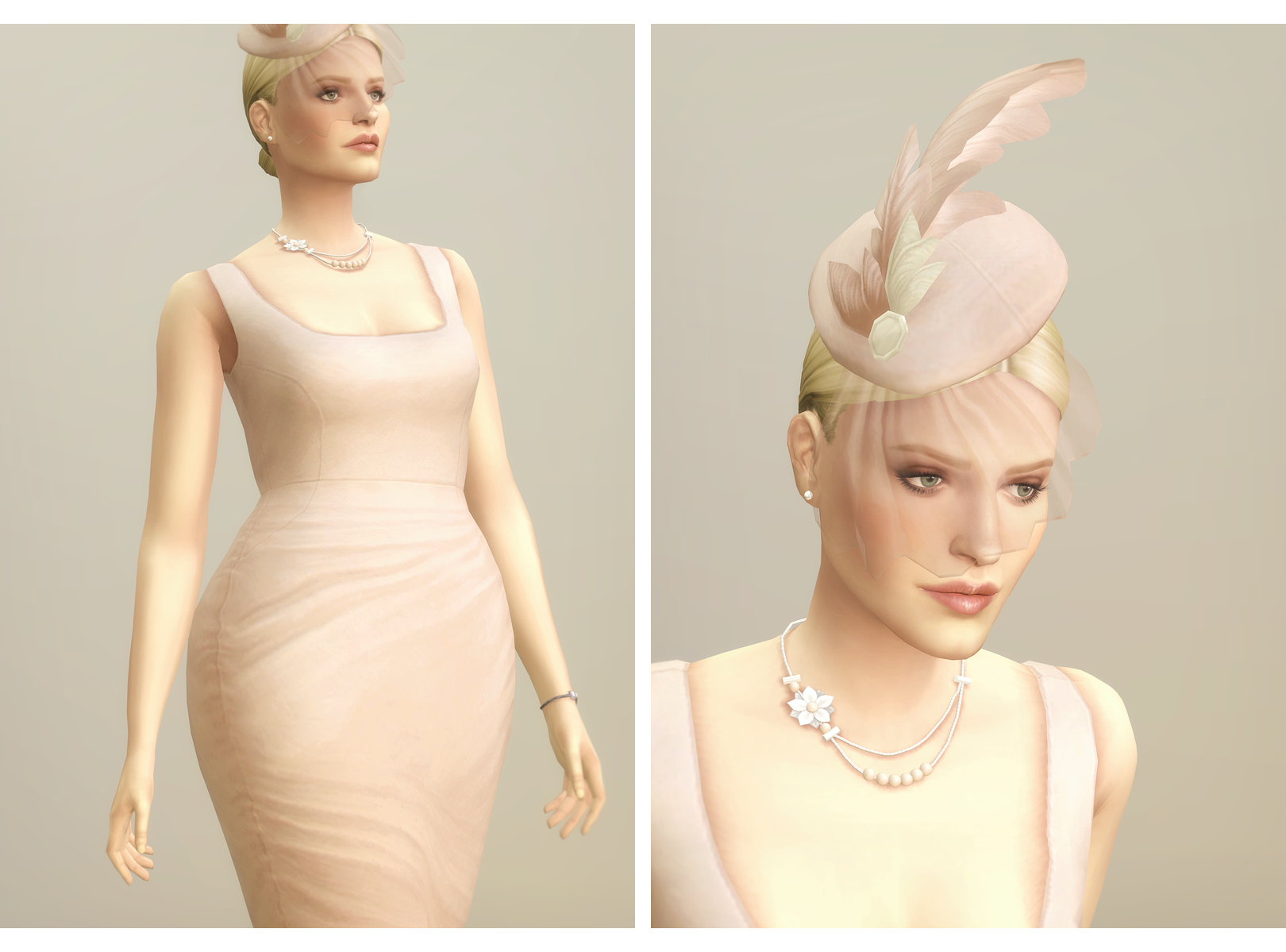 Lady of Dress & Hat - The Sims 4 Create a Sim - CurseForge