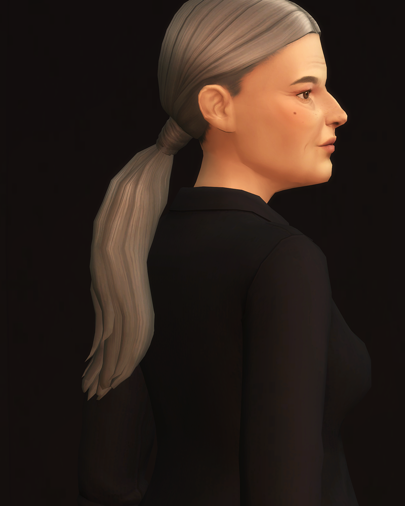 Ponytail Hair - The Sims 4 Create a Sim - CurseForge