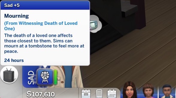 Better Mourning (Based on Relationship) - The Sims 4 Mods - CurseForge