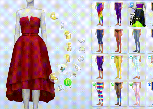 Dress for Audrey III - The Sims 4 Create a Sim - CurseForge
