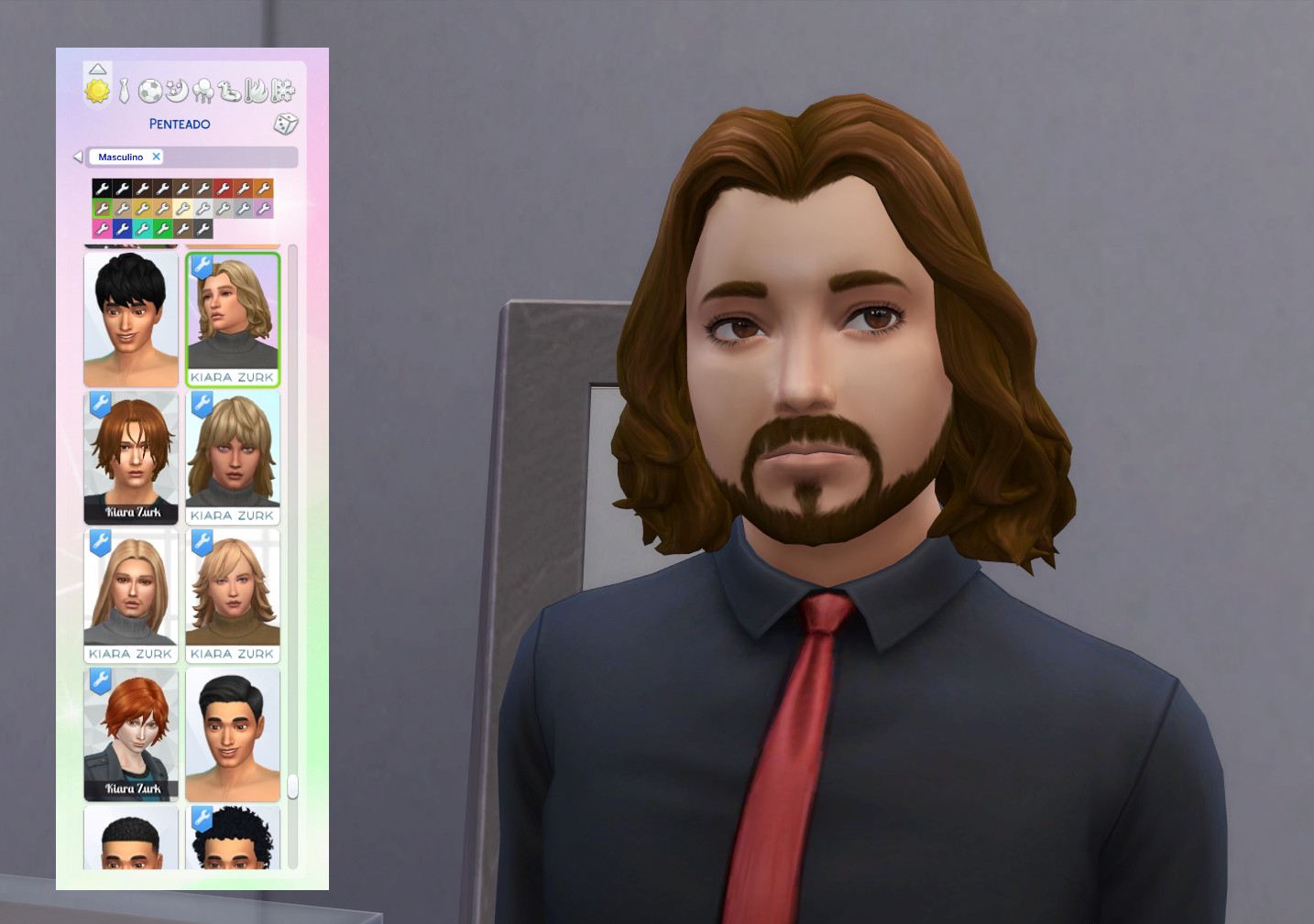 Logan Hairstyle - Gallery - The Sims 4 Create a Sim - CurseForge
