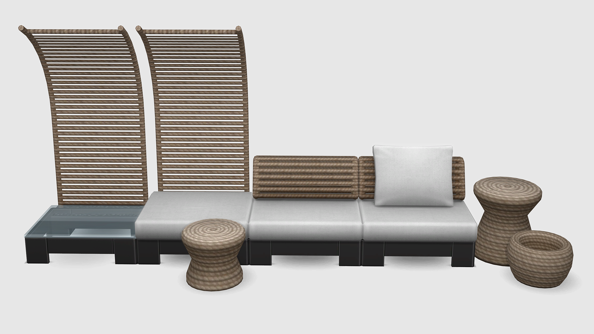 ROPE Lounge - The Sims 4 Build / Buy - CurseForge