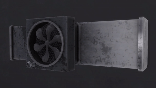 Industrial Wall Duct with Animated Fan - Gallery - The Sims 4 Build ...