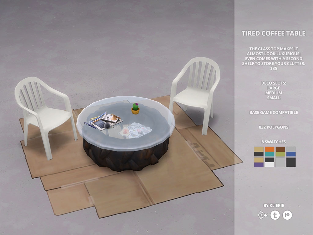 Rags to Riches Furniture Set - The Sims 4 Build / Buy - CurseForge