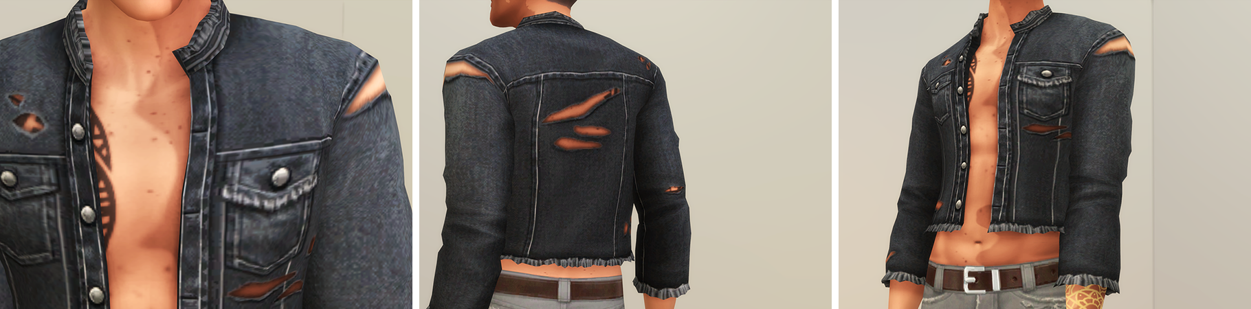 Install Denim Jacket 2020 M II (Only Jacket) The Sims 4 Mods - CurseForge