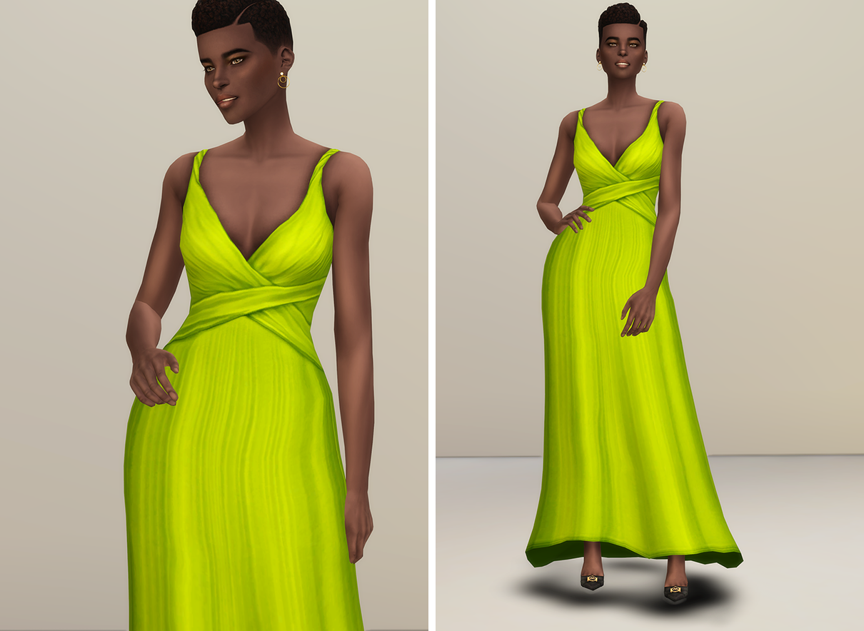 Shape Gown - The Sims 4 Create a Sim - CurseForge