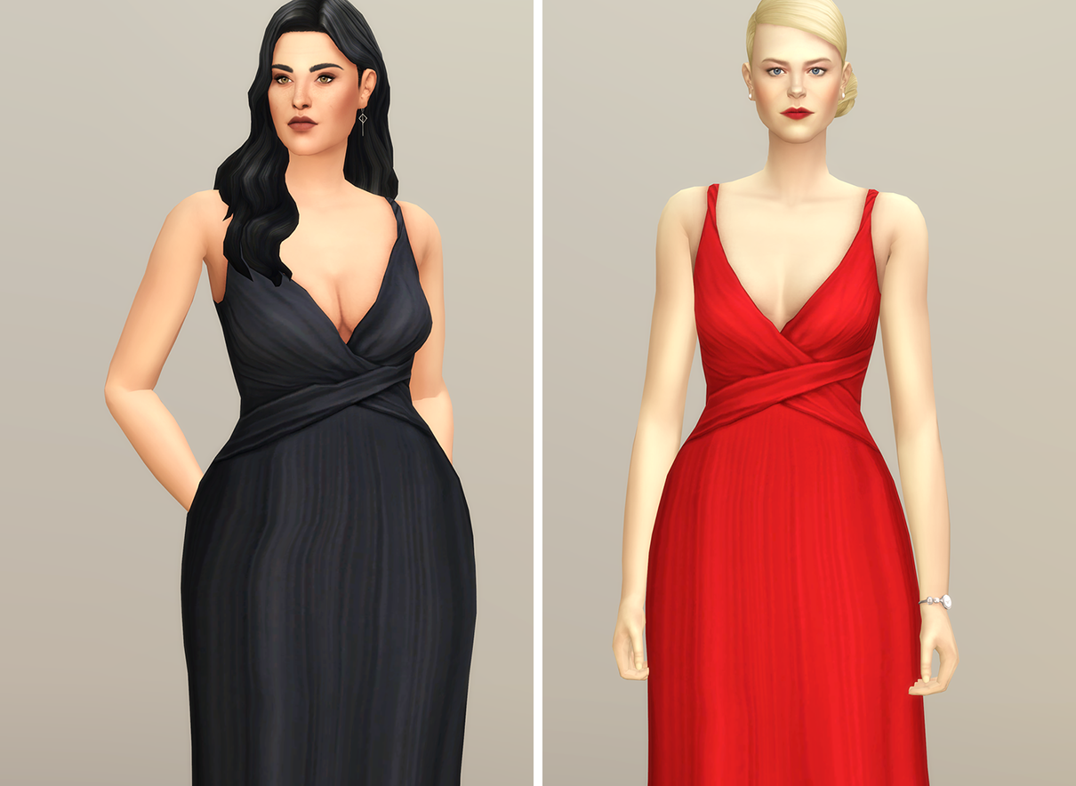 Shape Gown - The Sims 4 Create a Sim - CurseForge