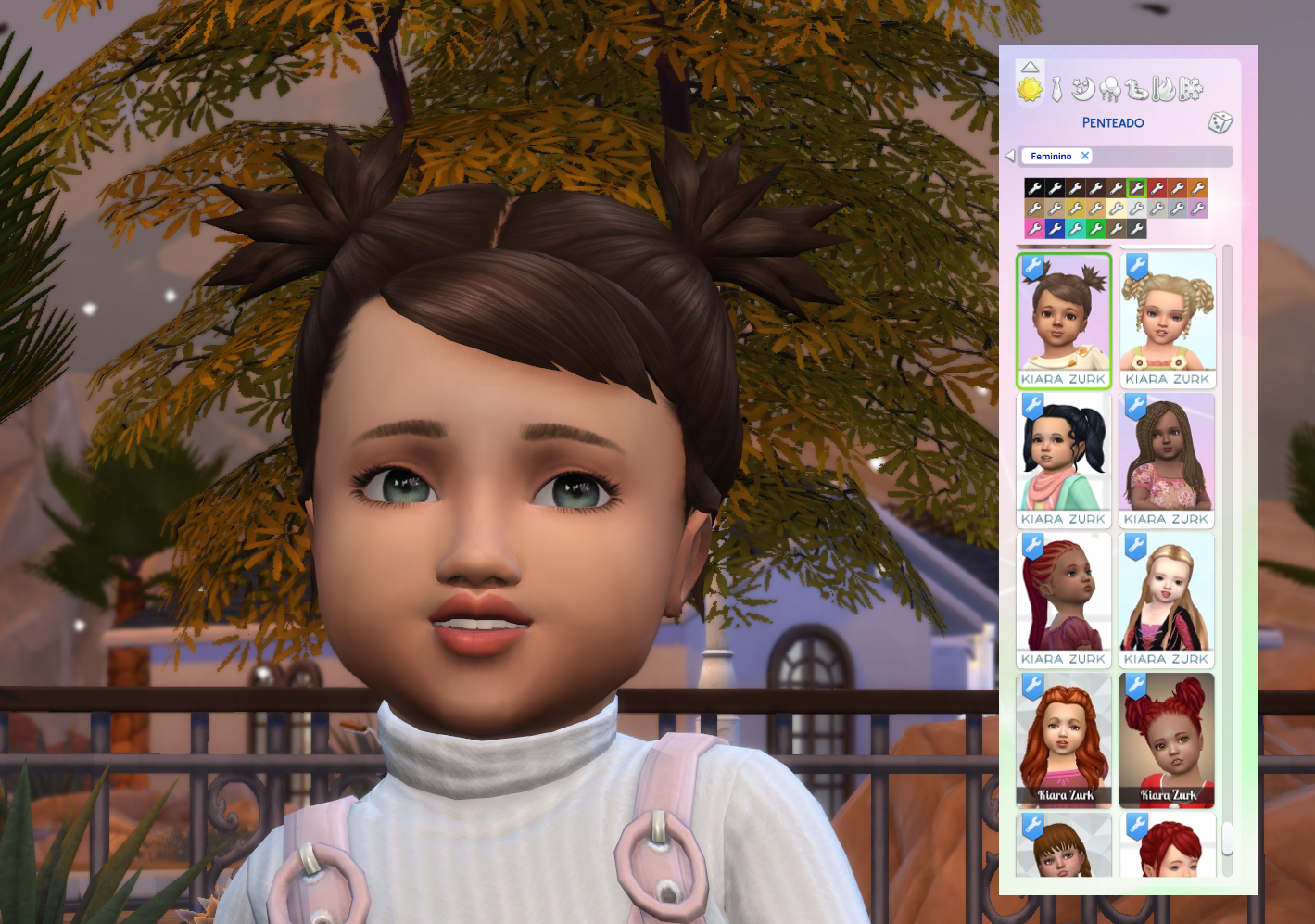 Mimi Pigtails for Toddlers - Gallery - The Sims 4 Create a Sim - CurseForge