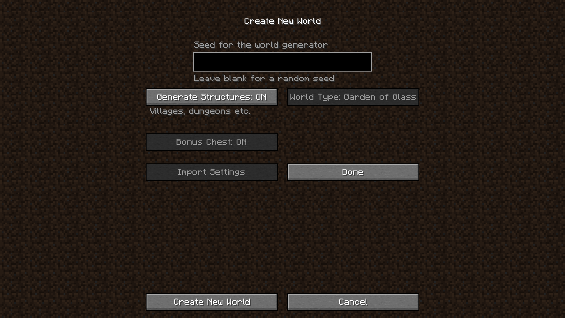 World Type Lock - Minecraft Mods - CurseForge