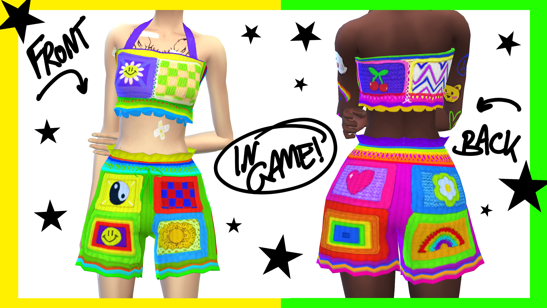 KNIT SET ˗ˏˋ ♡ ˎˊ˗ - The Sims 4 Create a Sim - CurseForge