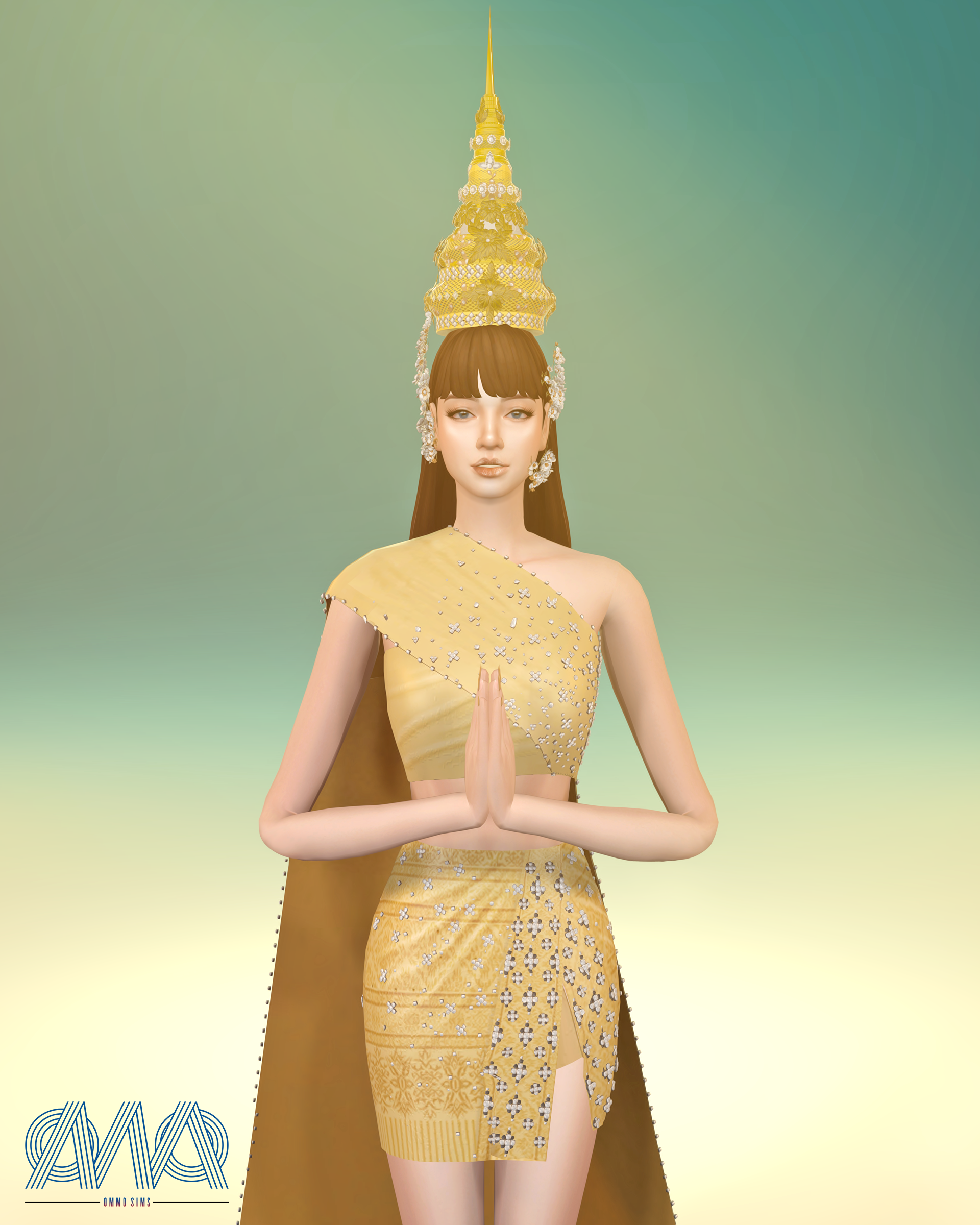 Lisa - LALISA Headdress and Flowers - The Sims 4 Create a Sim - CurseForge