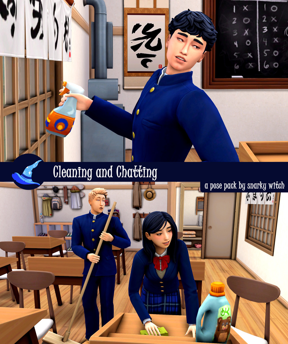 Cleaning and Chatting - The Sims 4 Mods - CurseForge