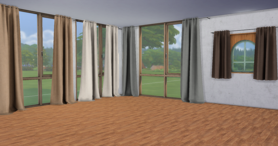 textile curtains - The Sims 4 Build / Buy - CurseForge