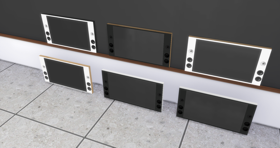 Modern Frame Television - The Sims 4 Build / Buy - CurseForge