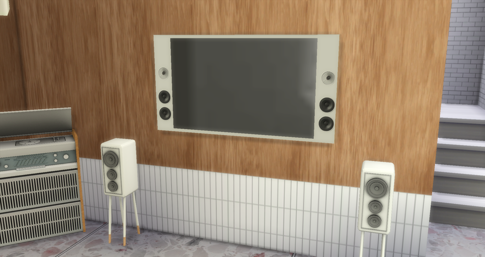 Modern Frame Television - The Sims 4 Build / Buy - CurseForge