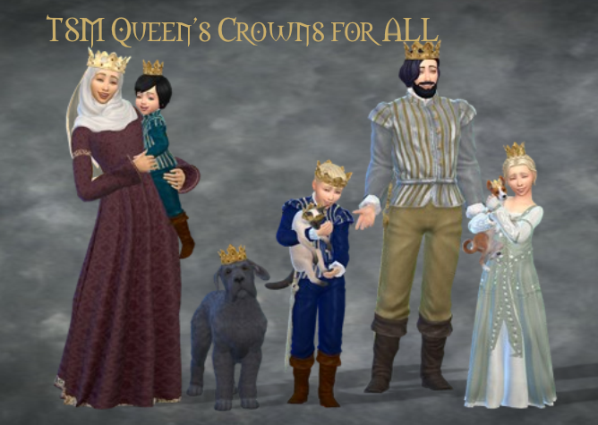 TSM Queen's Crown - The Sims 4 Create a Sim - CurseForge
