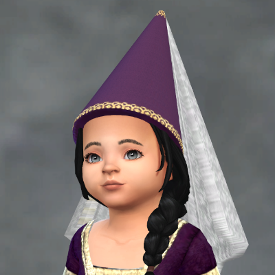 Happily Ever After: Medieval Cone Hennin for All Ages - The Sims 4 ...