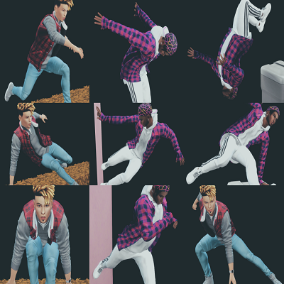 Artistic gymnastic maneuvers based on ''Parkour'' - The Sims 4 Mods ...