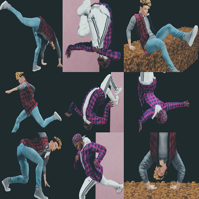 Artistic gymnastic maneuvers based on ''Parkour'' - The Sims 4 Mods ...