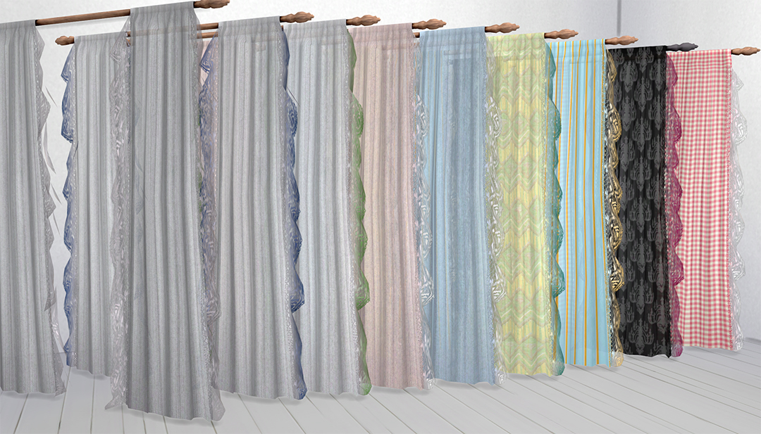 lace curtains - The Sims 4 Build / Buy - CurseForge