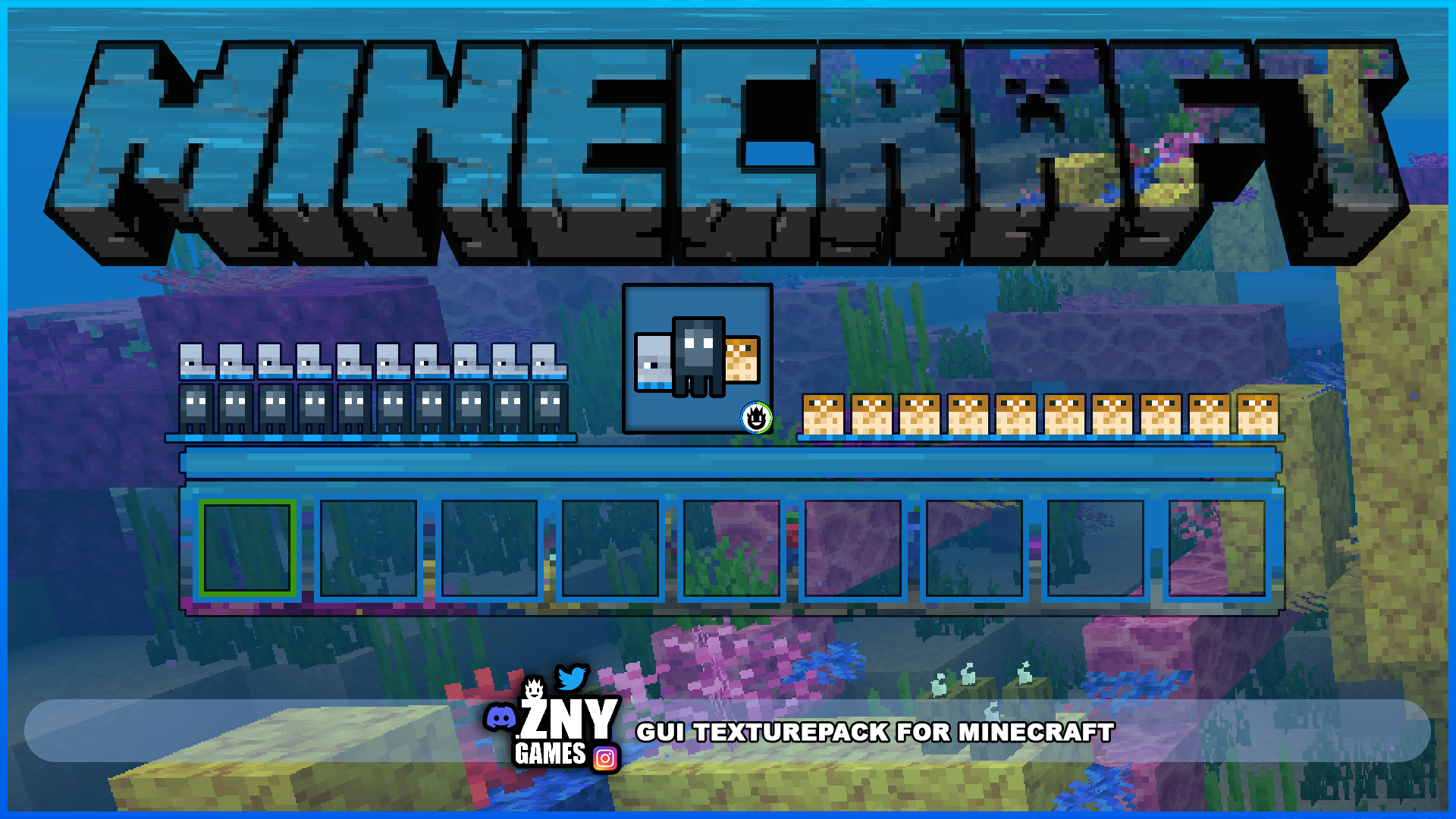 Underwater [GUI Pack] - Minecraft Bedrock Addons - CurseForge