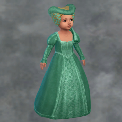 TSM Royal Queen Puffy Shoulders for All Ages - The Sims 4 Create a Sim ...