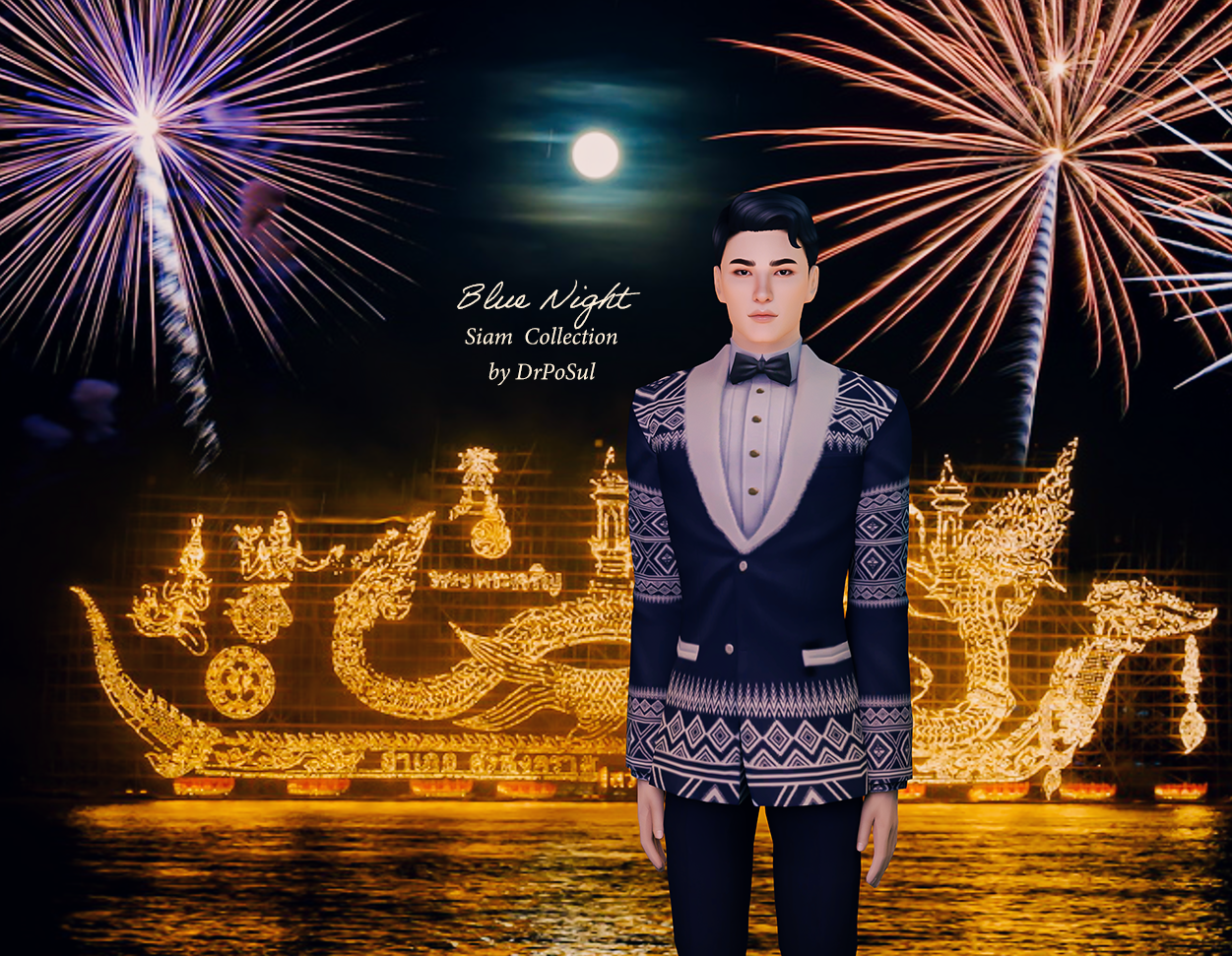 Blue Night - Siam Collection - The Sims 4 Create a Sim - CurseForge