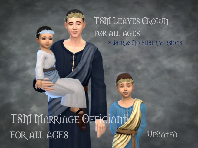 TSM Marriage Officiant Toga for All Ages - Gallery - The Sims 4 Create ...