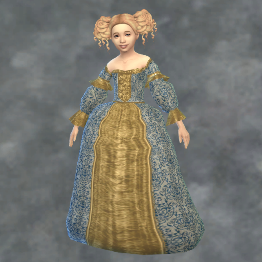 Sussi's So Good Baroque Dress - The Sims 4 Create a Sim - CurseForge