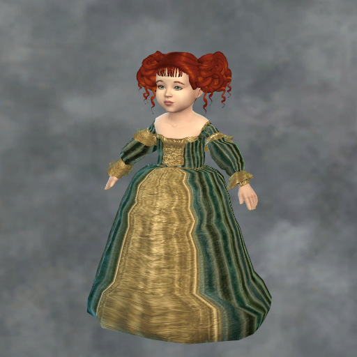 Sussi's So Good Baroque Dress - The Sims 4 Create a Sim - CurseForge