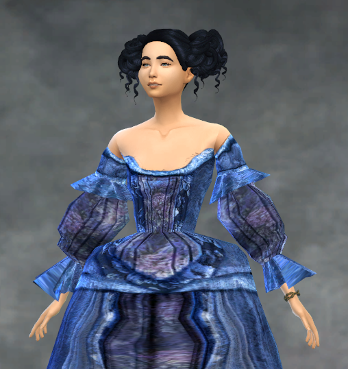 Sussi's So Good Baroque Dress - The Sims 4 Create a Sim - CurseForge