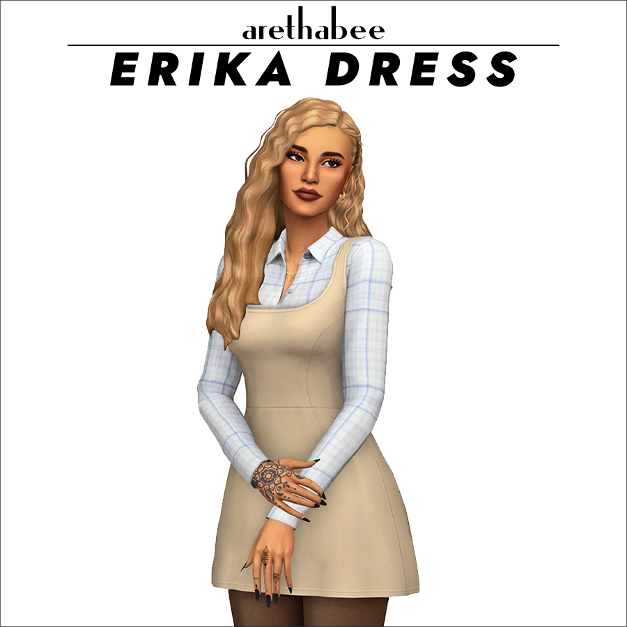 Erika Dress - The Sims 4 Create a Sim - CurseForge