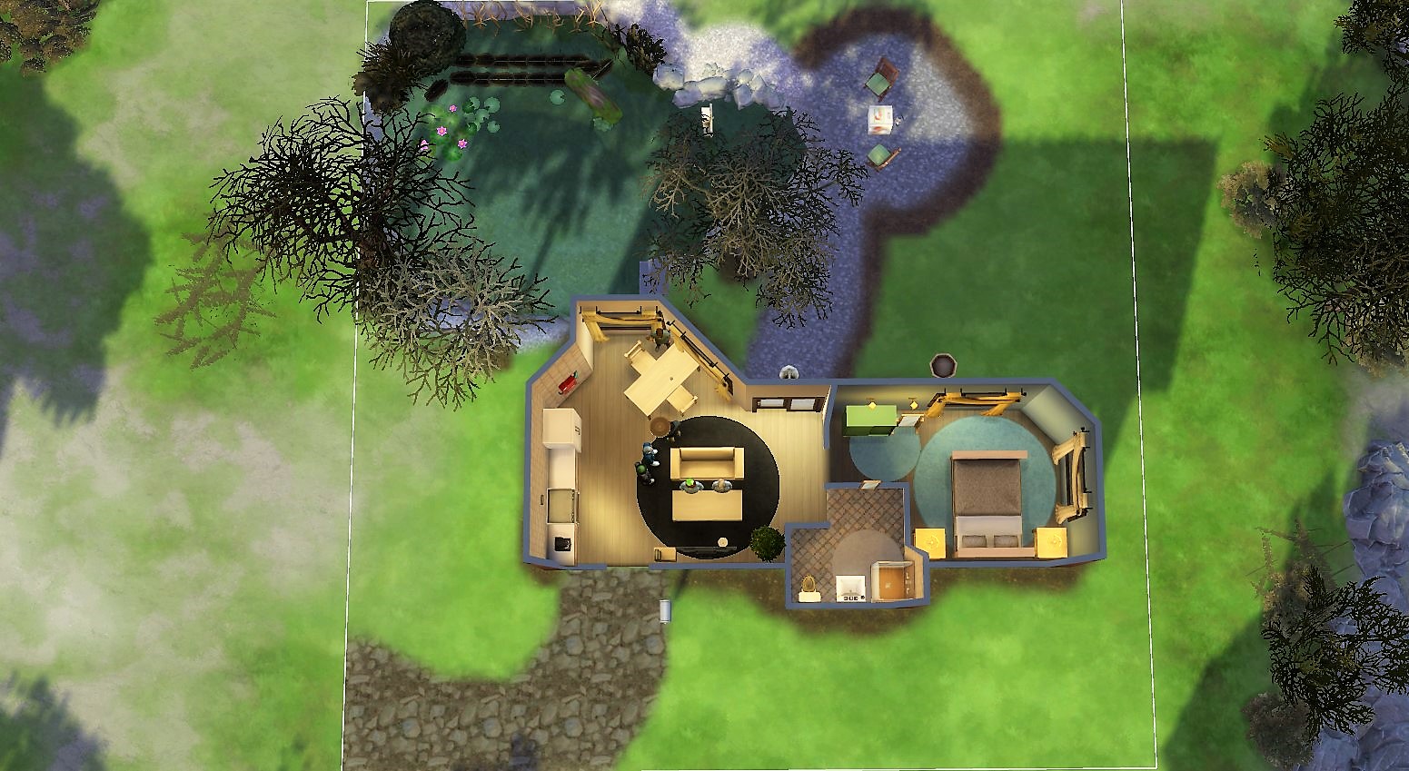 Starter "The New Beginning" - The Sims 4 Rooms / Lots - CurseForge