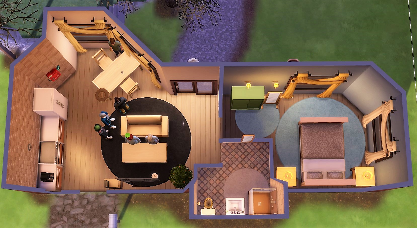 Starter "The New Beginning" - The Sims 4 Rooms / Lots - CurseForge