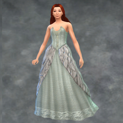 TSM Tredonian Swan Dress for All Ages - Gallery - The Sims 4 Create a ...