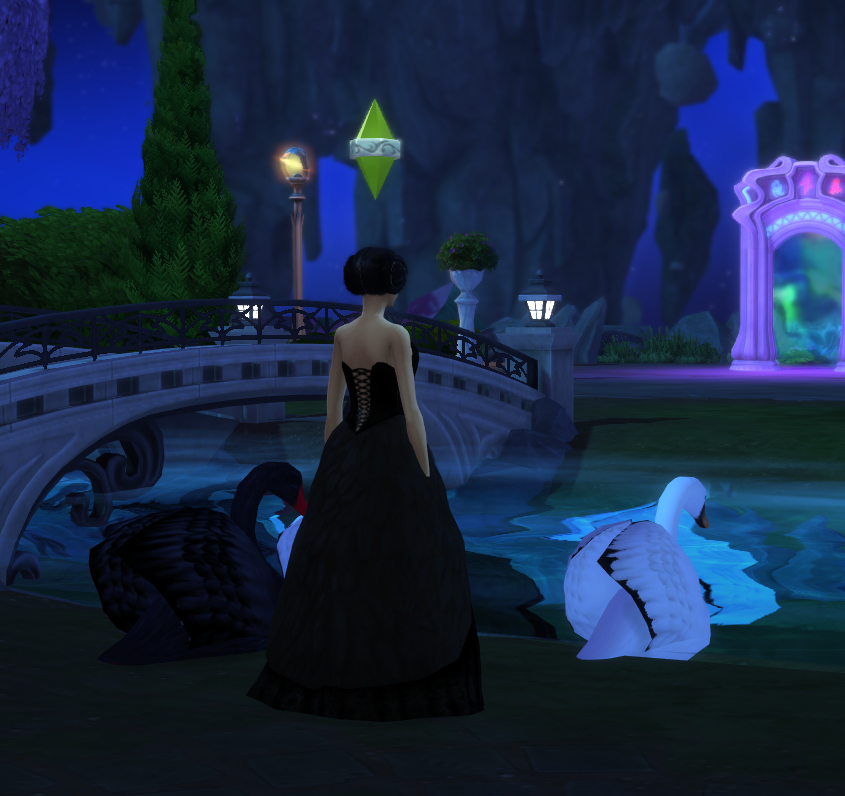 TSM Tredonian Swan Dress for All Ages - The Sims 4 Create a Sim ...