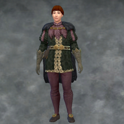 TSM Tredony Feather Cape Outfit - The Sims 4 Create a Sim - CurseForge