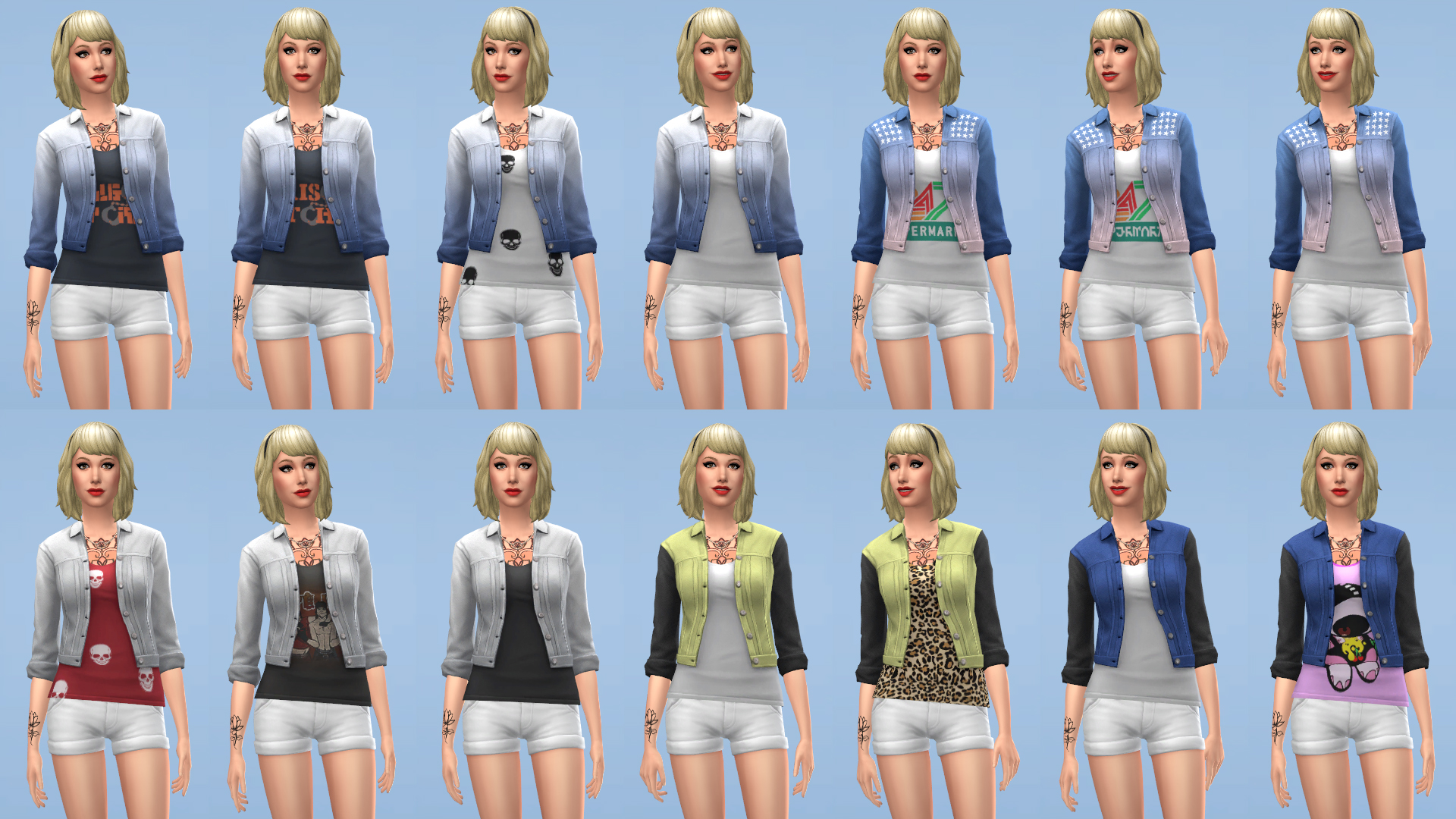 I'm Not A Hipster - GTA V Inspired Clothing Set - The Sims 4 Create a ...