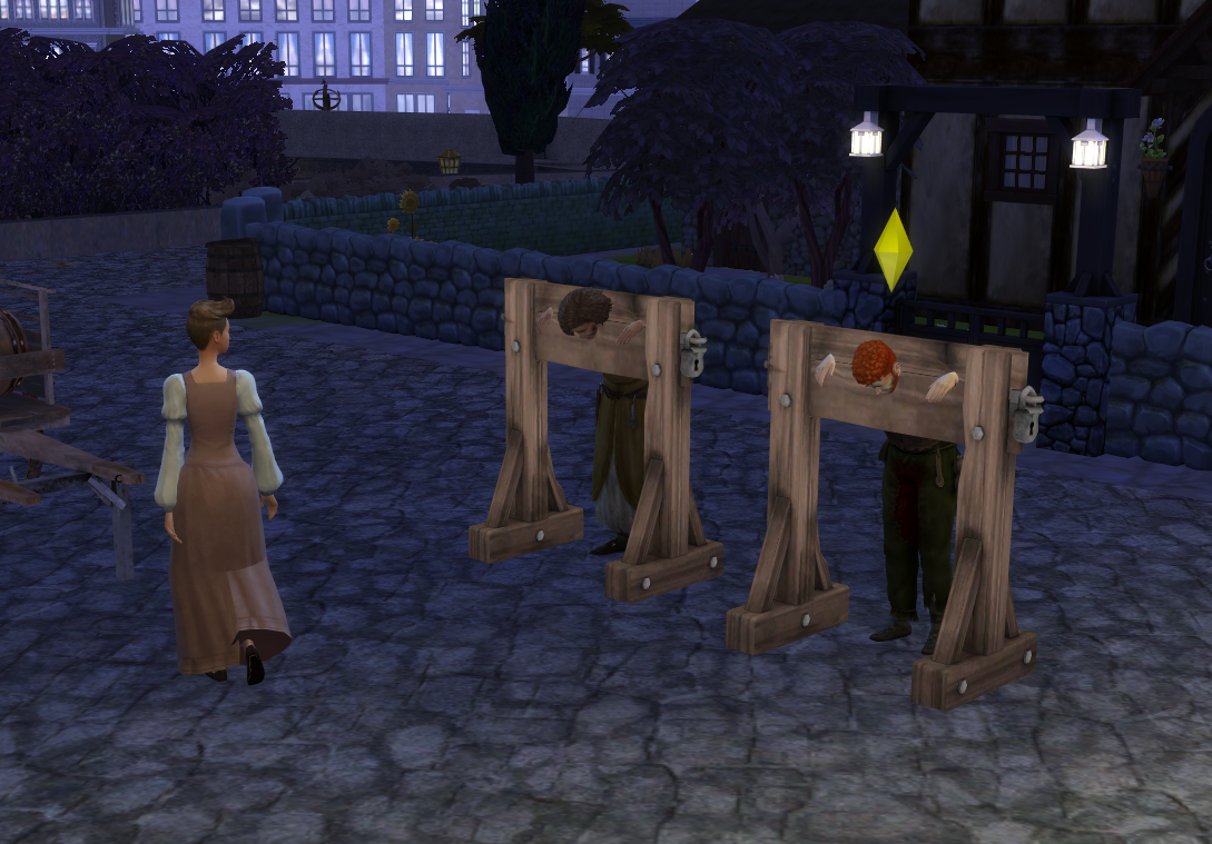 TSM Punishment Stocks - The Sims 4 Build / Buy - CurseForge