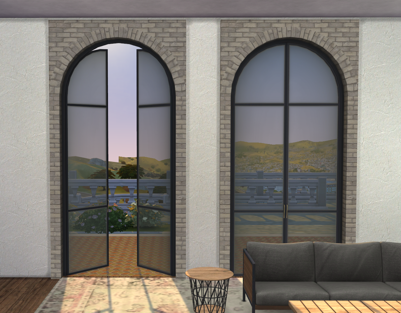 Brick Arch Doors - The Sims 4 Build / Buy - CurseForge