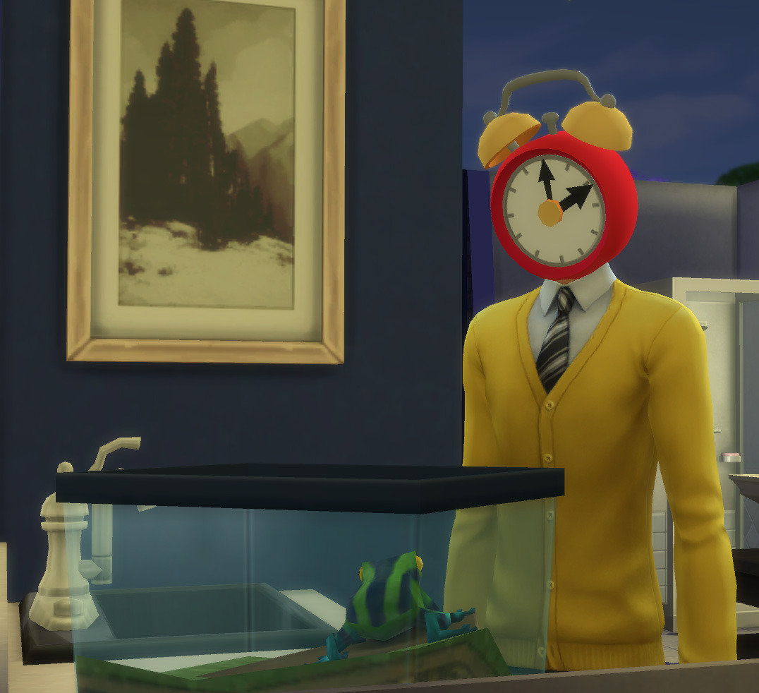 Clock head - Gallery - The Sims 4 Create a Sim - CurseForge