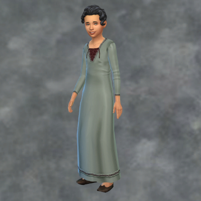 Basic Medieval Peasant Dress for all ages + tops, separated skirt - The ...