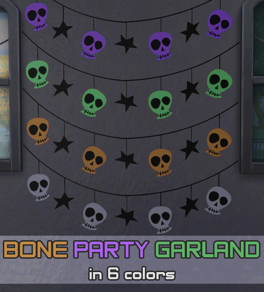 Bone Party Garland - The Sims 4 Build / Buy - CurseForge