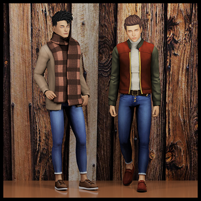 Male Autumn Collection - The Sims 4 Create a Sim - CurseForge