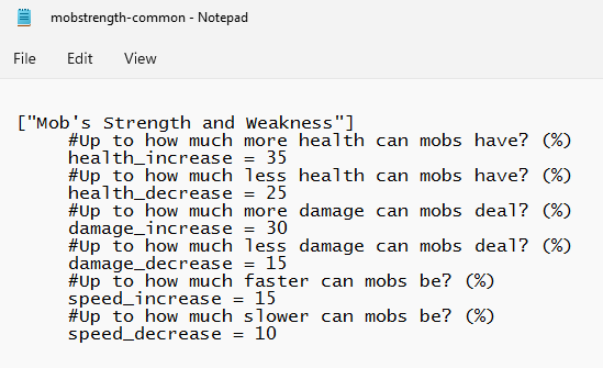 Mob Strength - Minecraft Mods - CurseForge